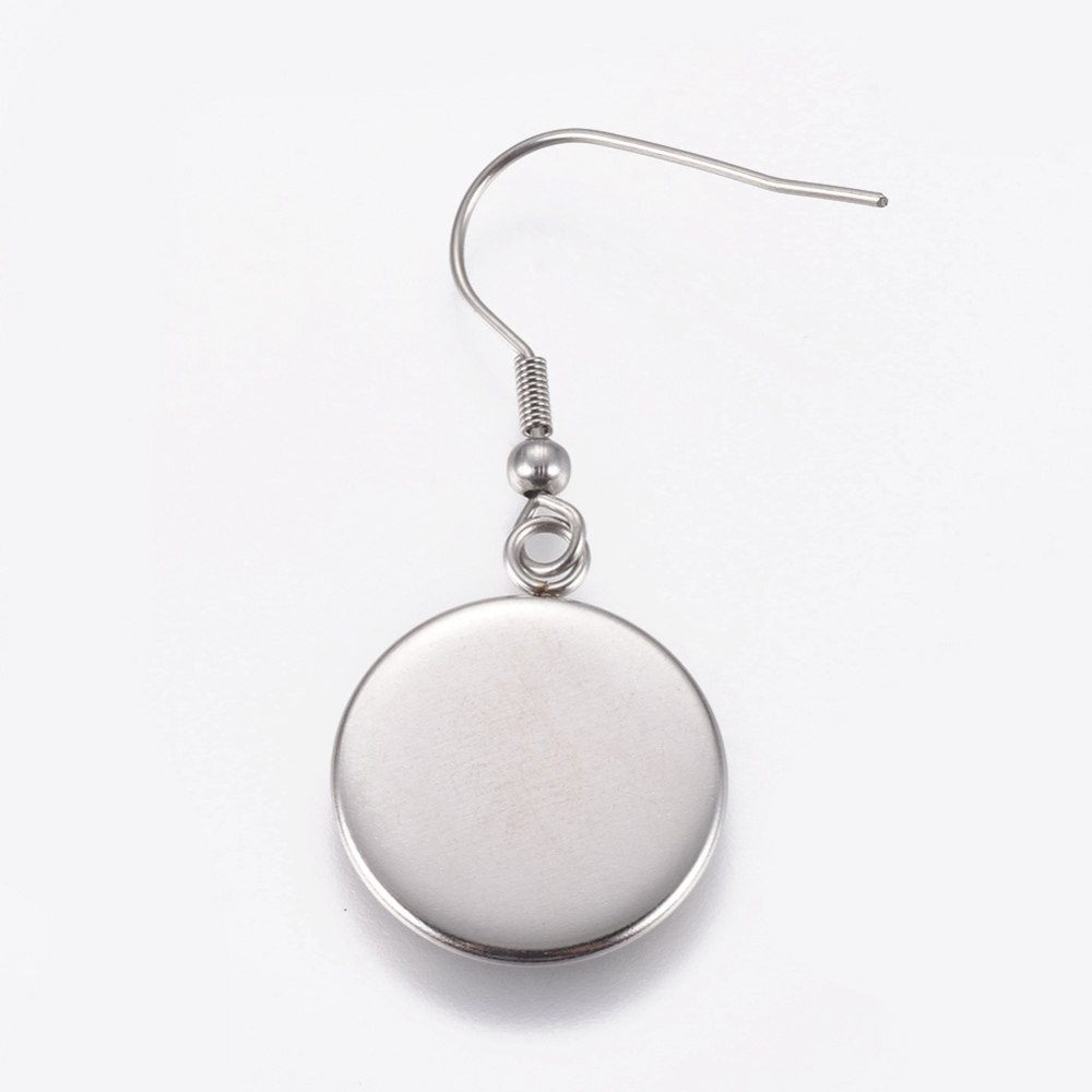 e-kreatywni.pl > Baza do kolczyków na kaboszon, 2szt, 40mm, stal szlachetna